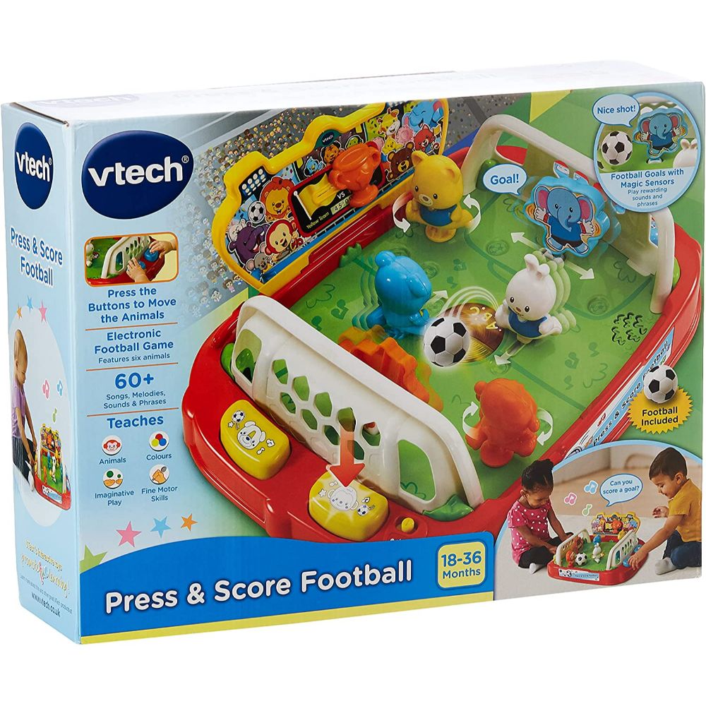 Vtech Press & Score Football, Multi-Colour – Toys4me