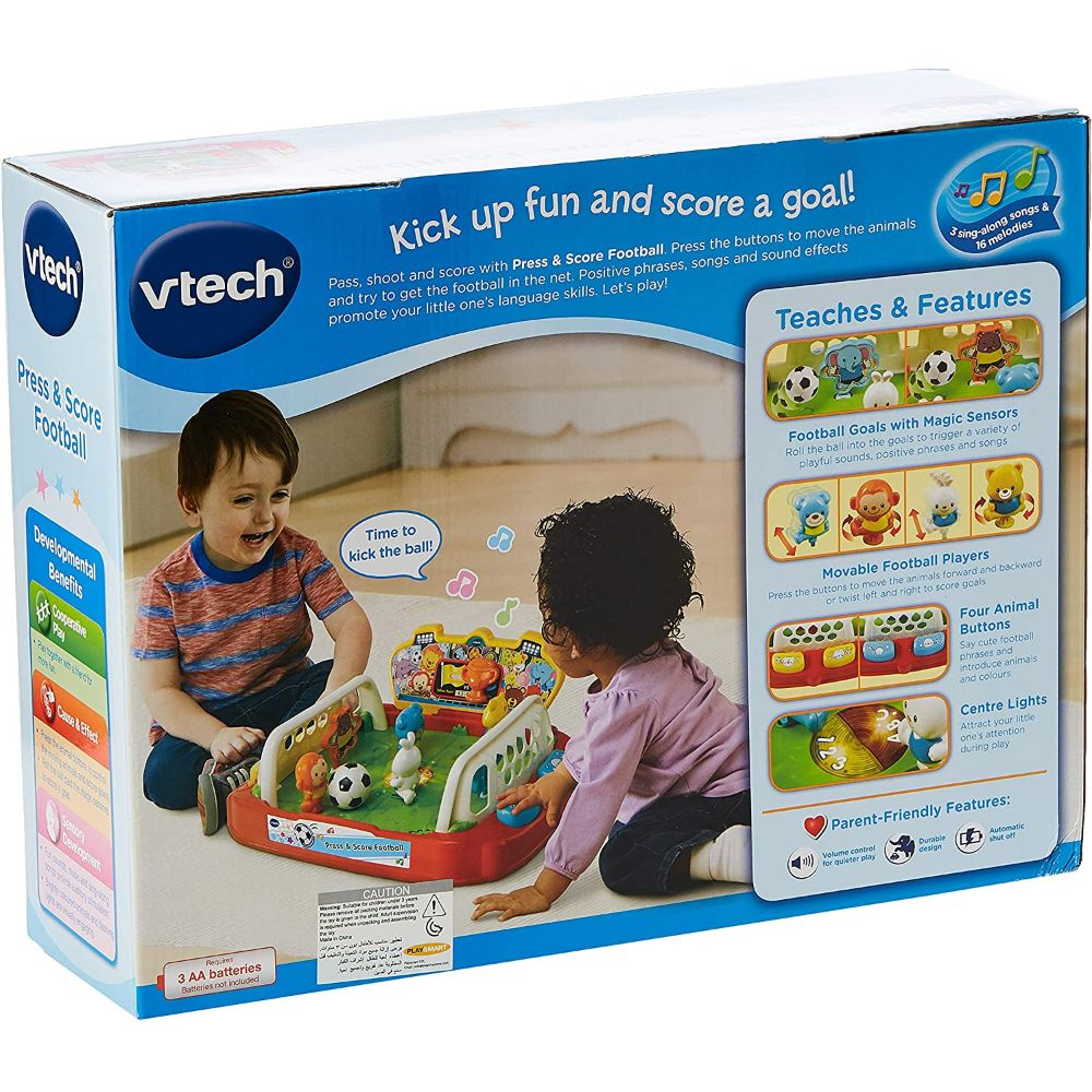 Vtech Press & Score Football, Multi-Colour – Toys4me
