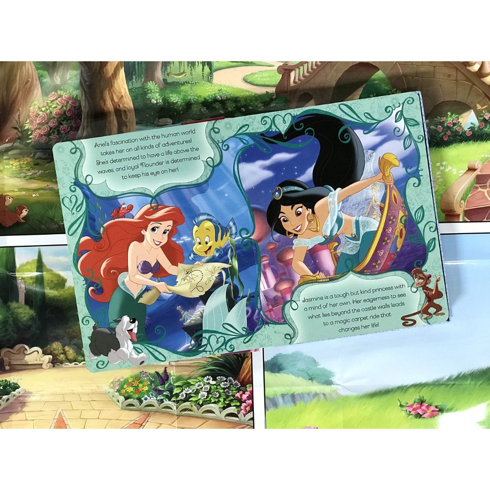 Phidal - Disney Princess Great Adventure My Busy Books – Toys4me