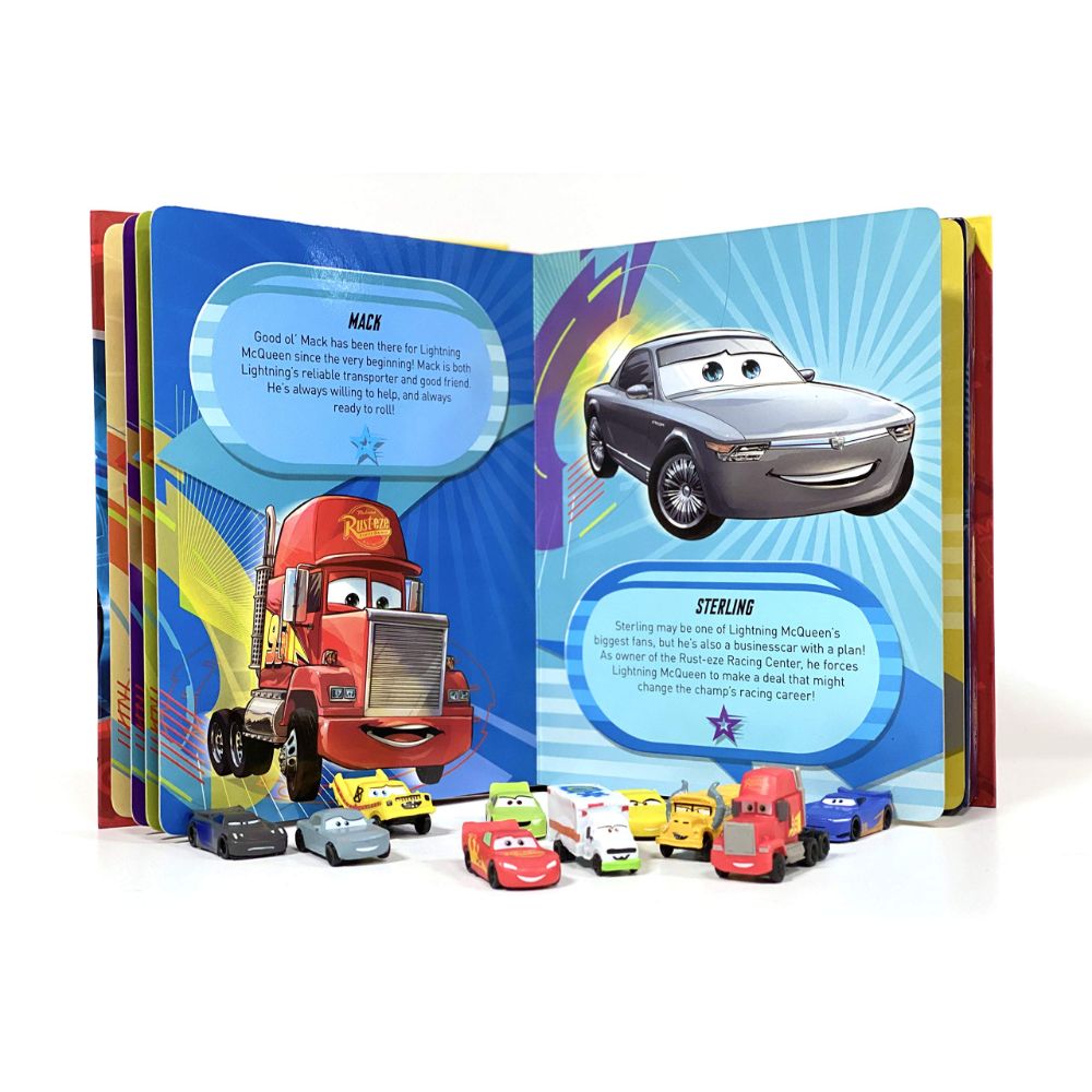 Phidal - Disney Cars 3 My Busy Book – Toys4me