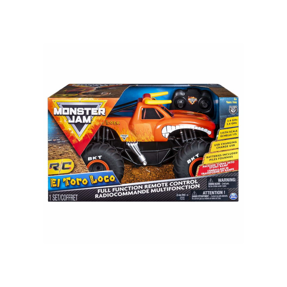 Monster Jam Remote Control El Toro Loco – Toys4me