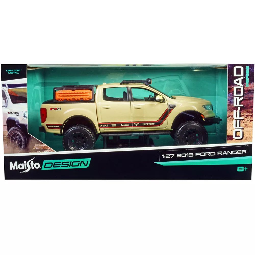 Maisto Die-Cast 1:27 2019 Ford Ranger Off-Road Series – Toys4me