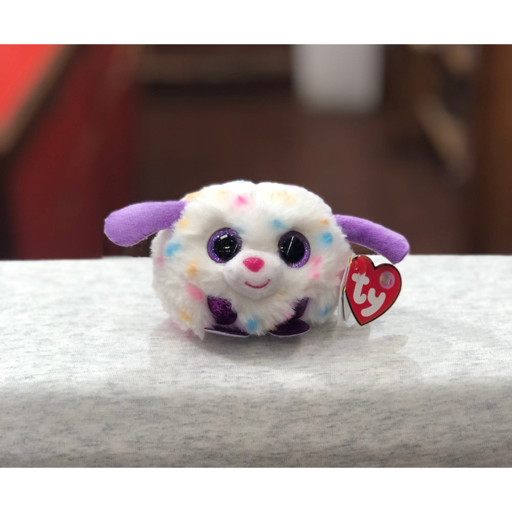 TY Puffies - Munchkin White Dog Plush – Toys4me