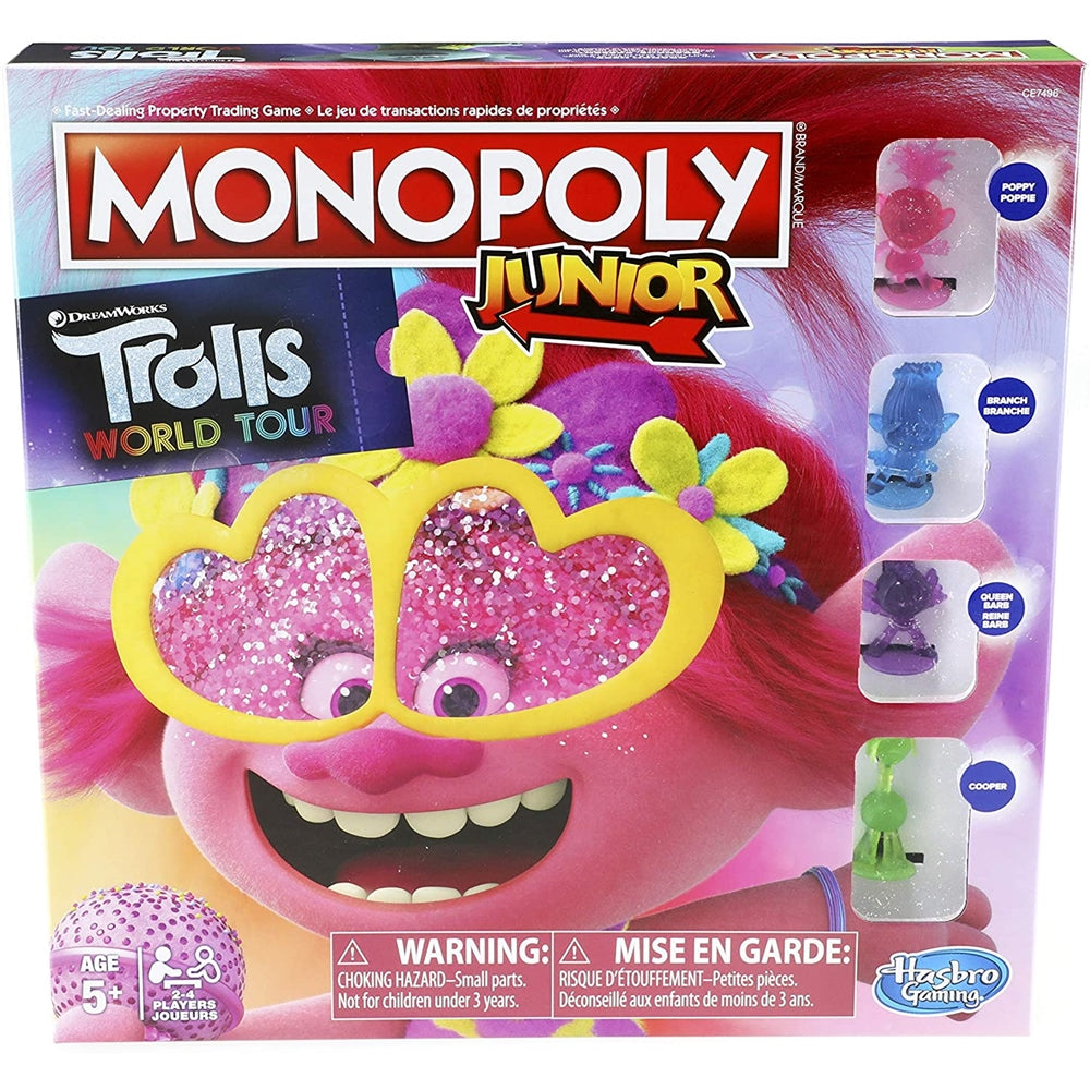 Monopoly Junior Trolls World Tour Edition – Toys4me