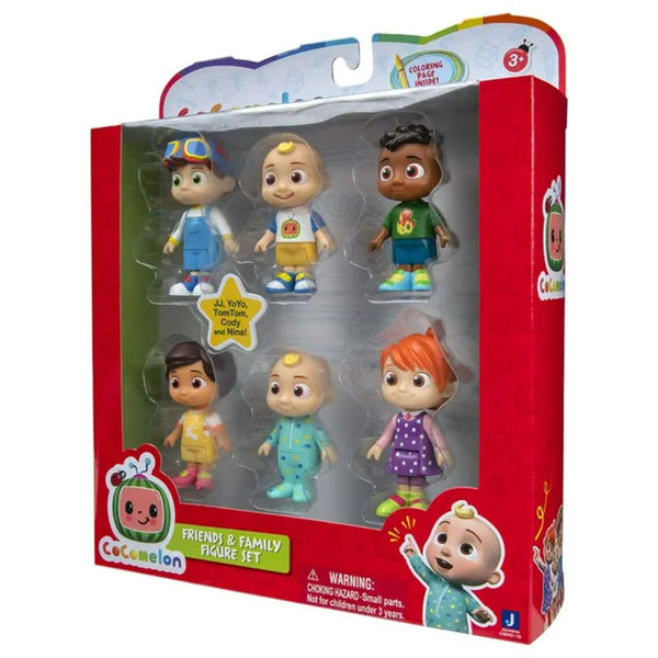 Cocomelon - Family Set 6 Figure Pack – Toys4me
