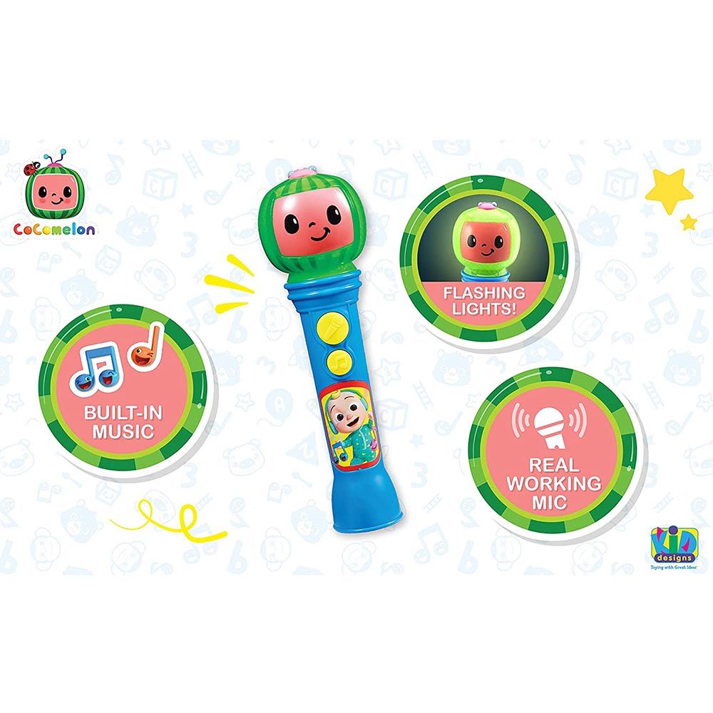 Cocomelon Karaoke Microphone B/O – Toys4me