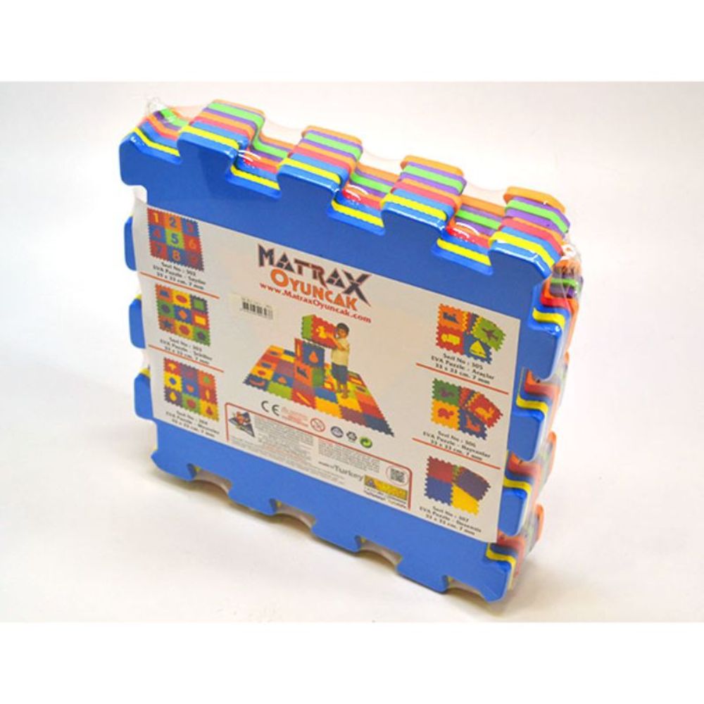 Eva Puzzle Geometric Shapes Mat – Toys4me