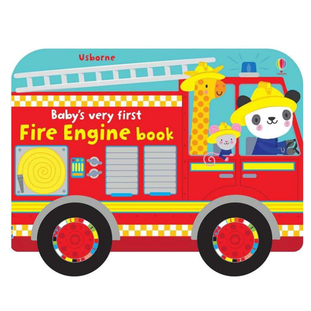 Usborne Baby's Very First Fire Engine Book – Toys4me