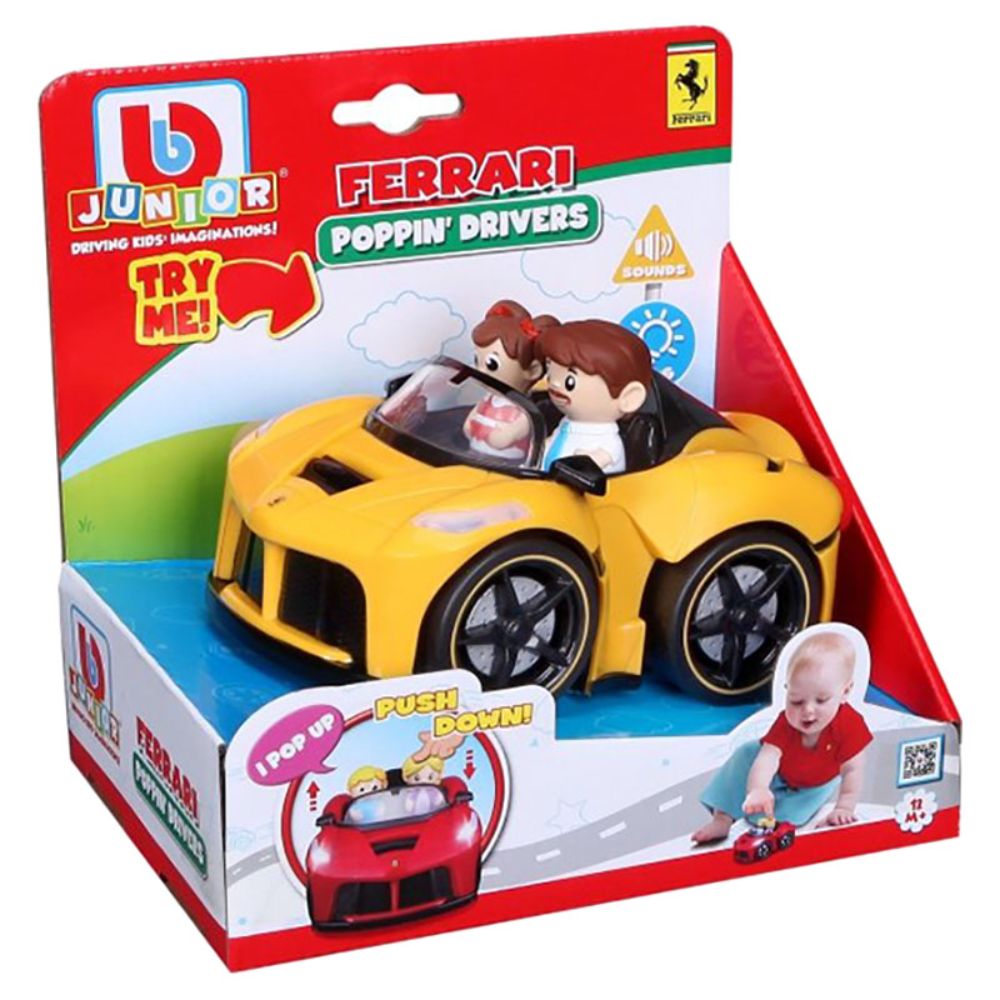 BB Junior - Ferrari Poppin Drivers – Toys4me