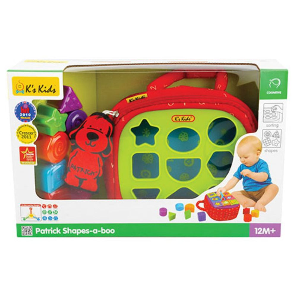 K's Kids - Patrick Shapes-A-Boo – Toys4me