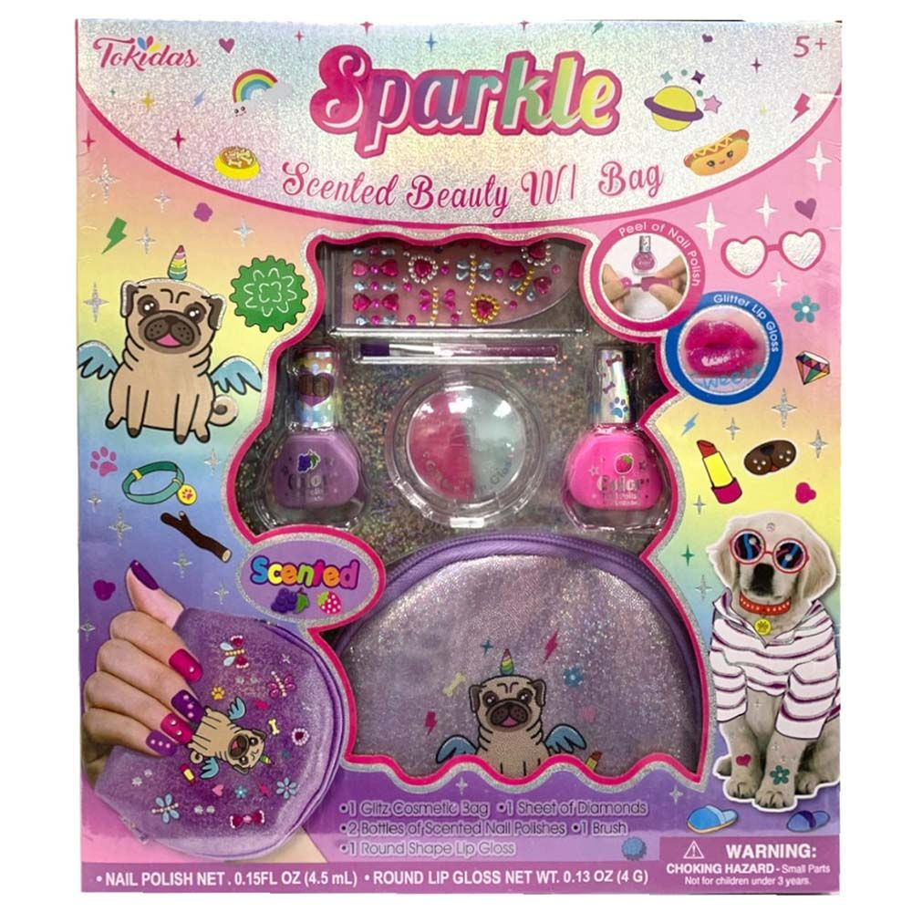 Tokidas Sparkle Scented Beauty With Bag – Toys4me