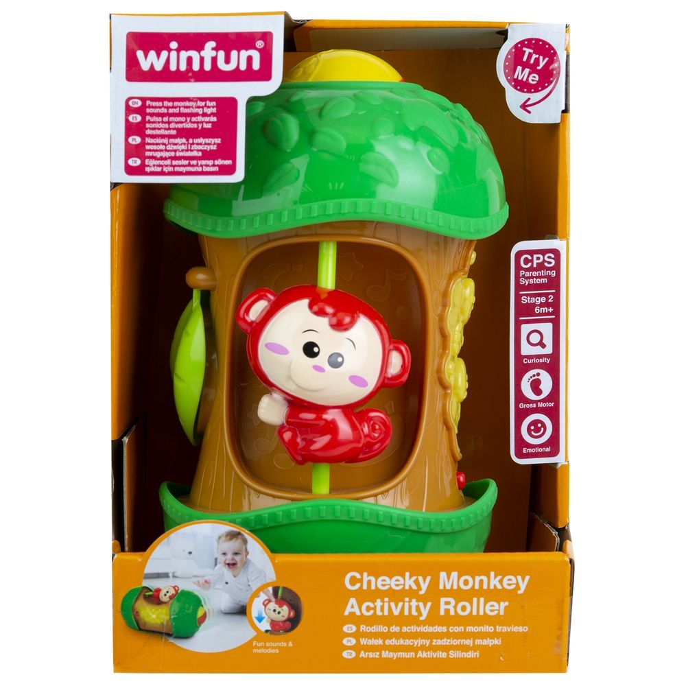Winfun - Cheeky Monkey Activity Roller – Toys4me