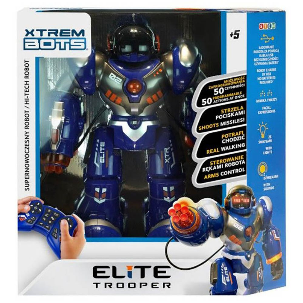 Xtrem Bots Elite Trooper RC Robot – Toys4me