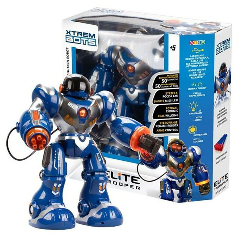 Xtrem Bots Elite Trooper RC Robot – Toys4me